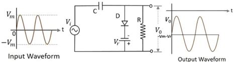 The Diode Clamping Circuit A Simple Yet Effective Wave Shaping Circuit Quarktwin Electronic Parts
