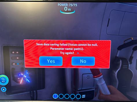 Error When Attempting Save Rsubnautica