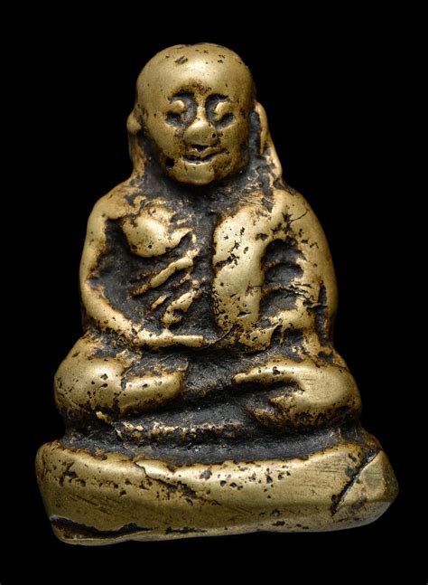 หลวงพ่อเงิน พิมพ์ขี้ตาสามชาย เนื้อแห้งๆ พระเครื่องของteddy