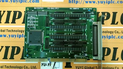 Contec Po 64l Pc No 9861a 裕益科技自動化設備可程式編碼器plc分散式控制系統dcs