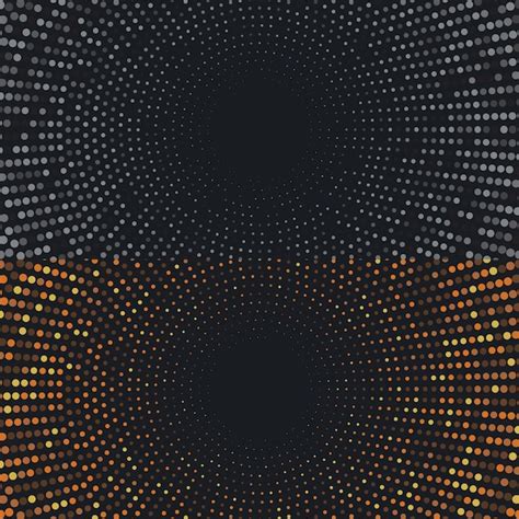 Premium Vector Halftone Background Circle Dots Vector