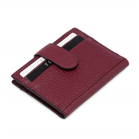 Универсален кожен калъф за документи в цвят бордо Онлайн магазин Tergan Bg Портфейли чанти
