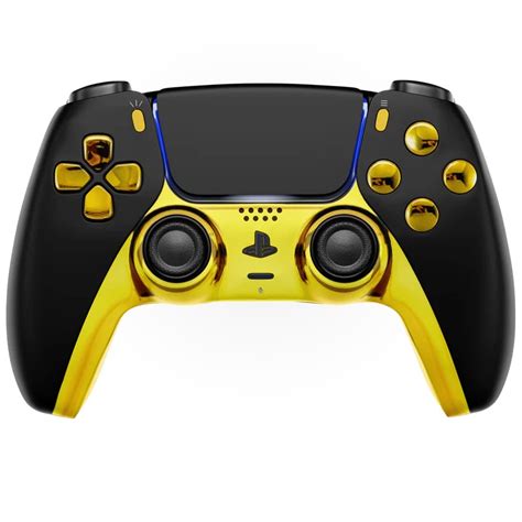 Playstation Dualsense Wireless Controller Midnight Black Golden