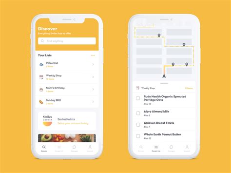 UI UX Case Study Create And Share Grocery Shopping List OFF