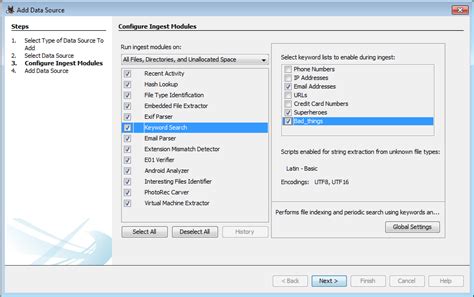 Autopsy User Documentation Keyword Search Module