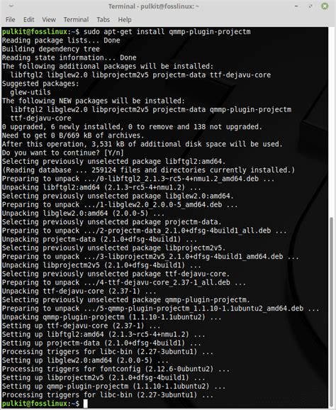 qmmp a compact alternative to winamp or xmms music player foss linux