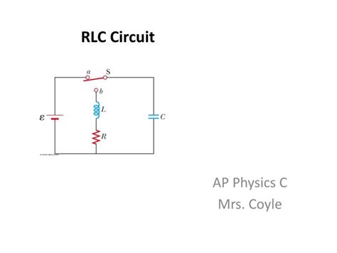Ppt Rlc Circuit Powerpoint Presentation Free Download Id