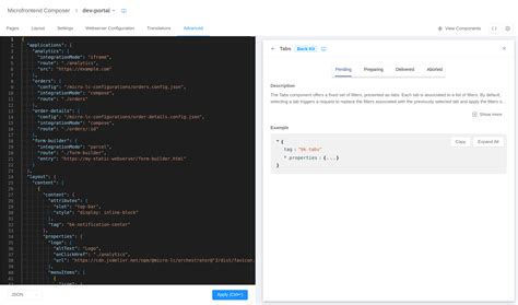 Frontend Structure Mia Platform Documentation