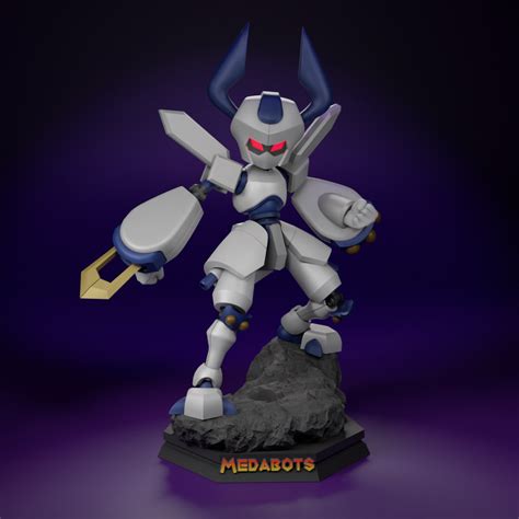 Stl File Rokusho Medabots 🎲・3d Printer Model To Download・cults