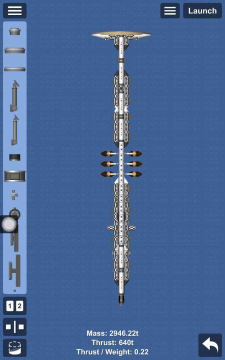Realistic Saturn V Apollo11 Blueprint For Spaceflight Simulator Sfs