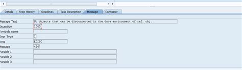 Solved No Object Can Be Disconnected In The Data Environm Sap