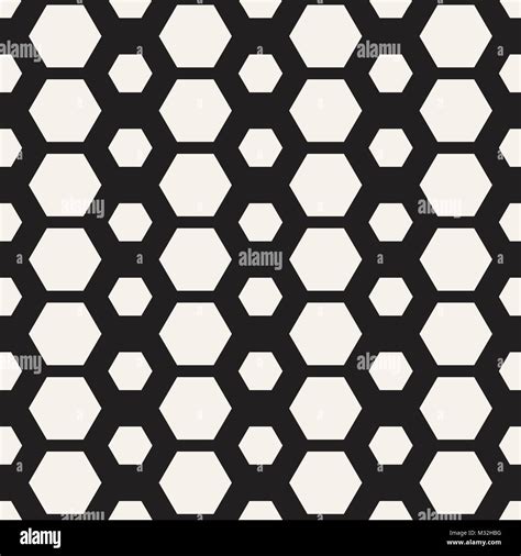 Vector Seamless Lattice Pattern Modern Stylish Texture With Monochrome Trellis Repeating