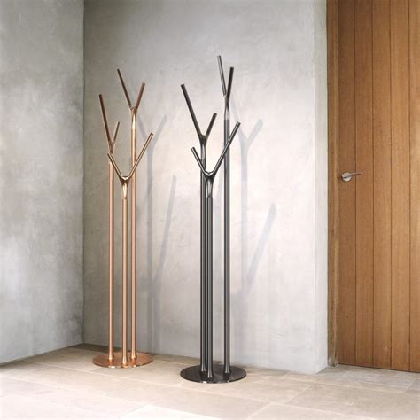 Meike Langer Designs Copper Clothes Stand To Nestle In Awkward Spaces