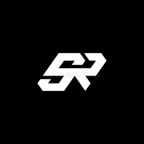 Sr Vector Alphabet Letters Concept Symbol Stock Illustrations 636 Sr