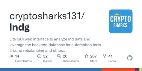 GitHub Cryptosharks Lndg Lite GUI Web Interface To Analyze Lnd Data And Leverage The