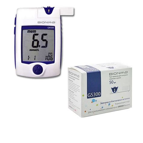 Глюкометр Bionime Rightest (Бионайм Райтест) GM300 с тест-полосками ...