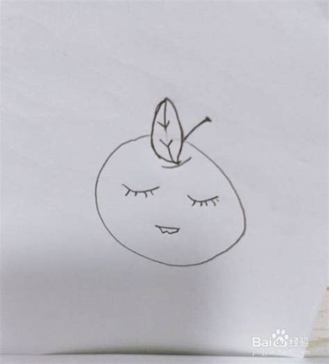 平安果简笔画黑白 简笔画图片大全 普车都