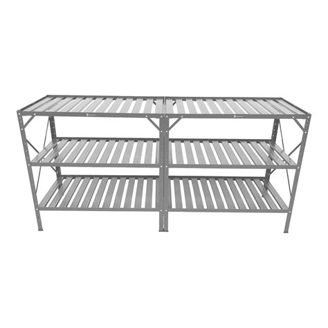 6ft Greenhouse Staging Table Stainless Steel Copagrey