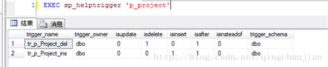 Sql Server 触发器的管理与查看sqlserver查看触发器 Csdn博客
