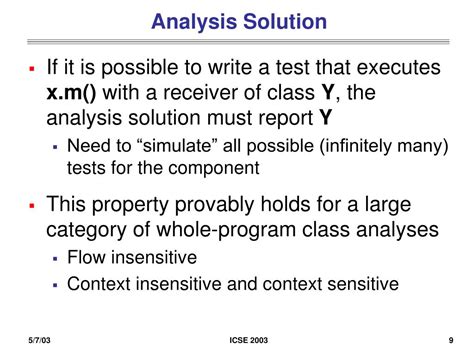 Ppt Fragment Class Analysis For Testing Of Polymorphism In Java Software Powerpoint
