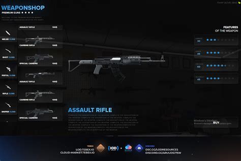 Esx Paid Lod Weaponshop With Nice Ui Releases Cfxre Community