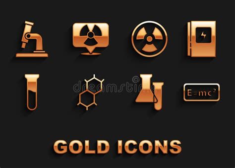 Set Chemical Formula Electrical Panel Equation Solution Test Tube