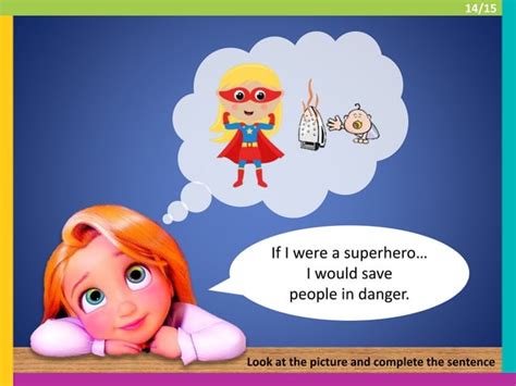 Second Conditional Grammar Drills Picture Description Exercises79635