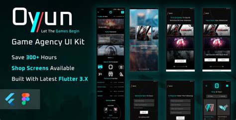 oyun gaming flutter 3 0 app ui code market