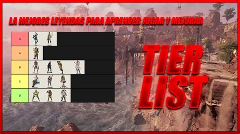 Apex Legends Mi Tier List De Leyendas Para Aprender A Jugar Y