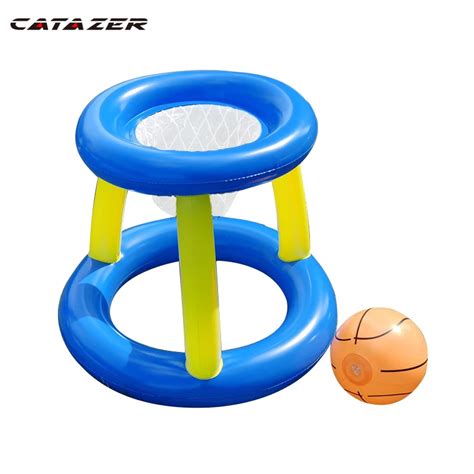 풍선 수영장 플로트 완구 파티 축구 배구 농구 워터 매트리스 스포츠 게임 성인 어린이 선물 Boia수영 링 Aliexpress