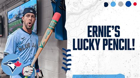 Ernie Clement Gets Two Hits With His Custom No2 Pencil Bat Youtube
