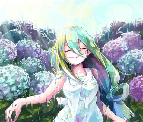梅雨ちゃんの季节 ぷくぺこお的我的英雄学院插画图片 BoBoPic