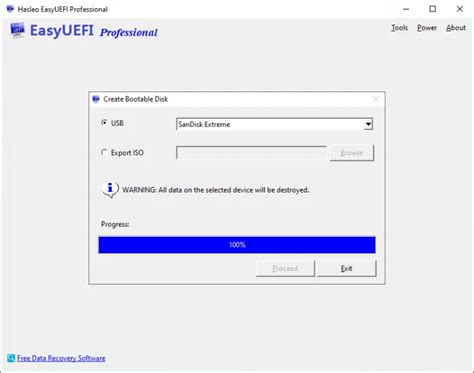 EasyUEFI скачать на Windows бесплатно