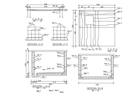 Drawings Details Of CAD RCC Structure D View Autocad File Cadbull