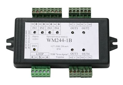 WМ244 1 Addressable Input Output Device Istaua