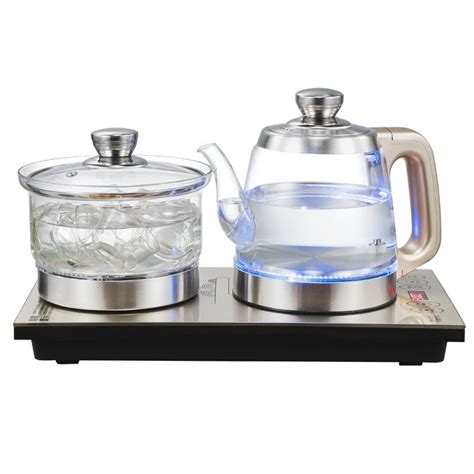 全自动茶水机小型家用办公室烧水壶玻璃底部上水茶吧机桌上饮水机 虎窝淘