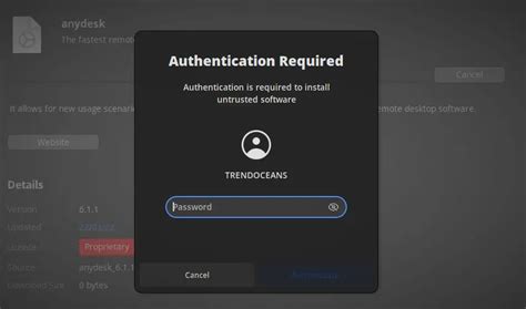 How To Install Anydesk On A Linux Ubuntu Debian Arch And Other Major Flavours Trend Oceans