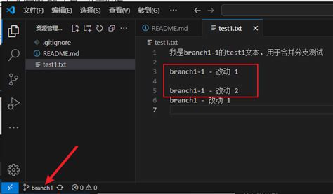 Vs Code 编辑器 Git 工具 分支操作【保姆级教程】vscode 切换分支 Csdn博客