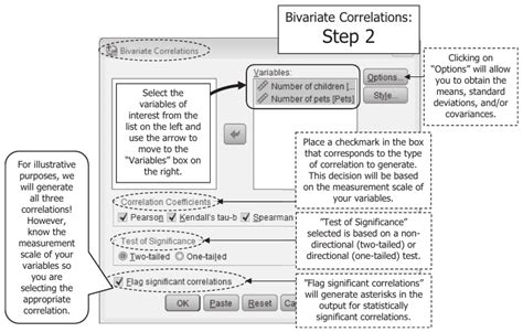 Computing Bivariate Measures Of Association Using Spss