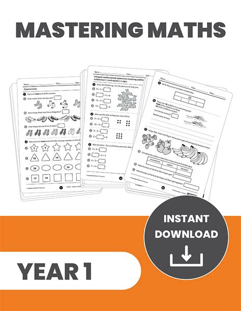 Year 1 Mastering The Maths Curriculum Instant Download Headstart Primary