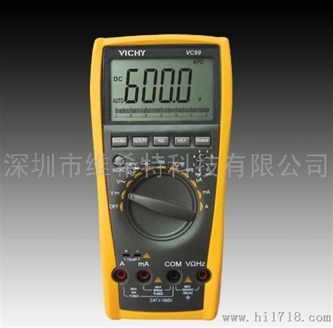 数字万用表 批发维希特VC99 价格图片 高清图 细节图 深圳市维希特科技有限公司 维库仪器仪表网