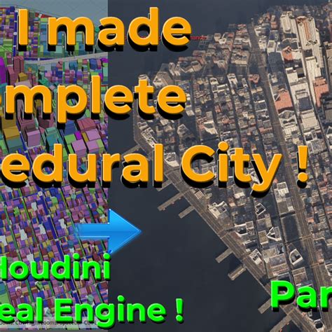 Generate Your Own Procedural City With Houdini And Unreal Engine 5