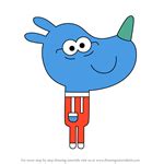 How To Draw Hatsu From Hey Duggee Hey Duggee Step By Step Drawingtutorials Com