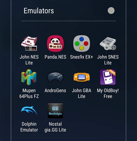Emulators I Use On Android R Retrogaming