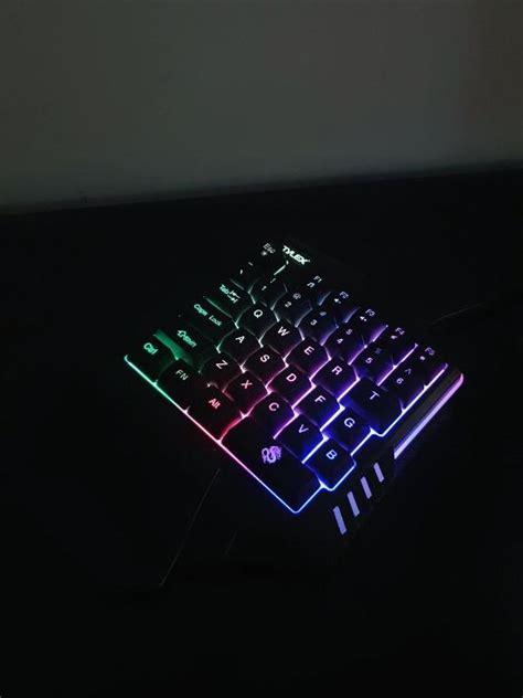 One Handed Gaming Keyboard Rgb Wasd Computers And Tech Parts And Accessories Computer Keyboard On