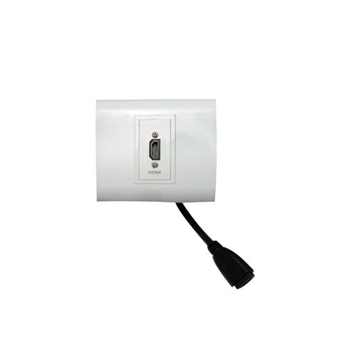 White HDMI Modular Socket At Piece In Ahmedabad ID