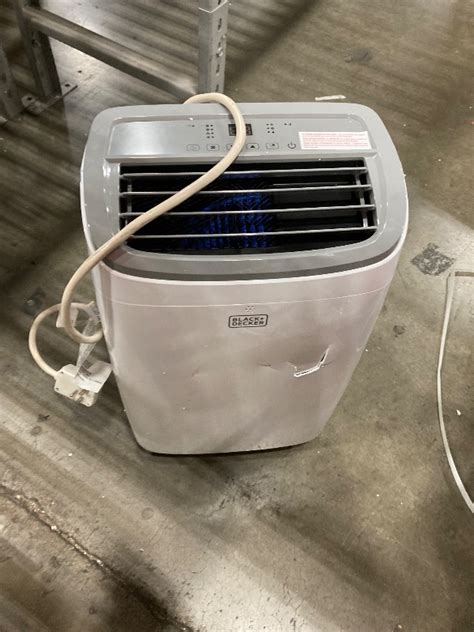 Black Decker Smart Portable Air Conditioner 14 000 Btu 10 200 Btu Sacc For Rooms Up To 700 Sq