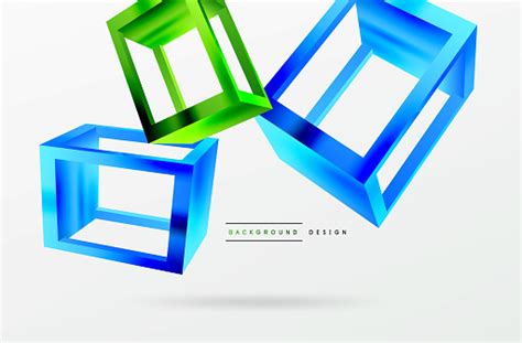 3d 큐브는 벡터 기하학적 배경을 형성합니다 벽지 배너 배경 또는 착륙을위한 트렌디 한 테크노 비즈니스 템플릿 0명에 대한 스톡 벡터 아트 및 기타 이미지 Istock