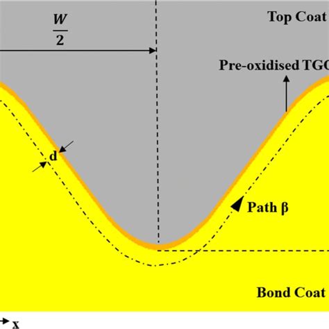 Schematic Of A Perfect Sinusoidal With Path β Shown With A 15 µm And