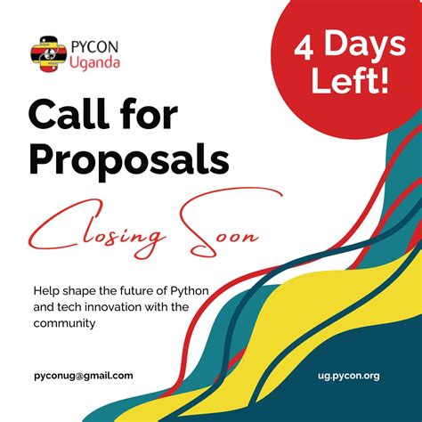 Python Techevent Callforproposals Pycon Uganda
